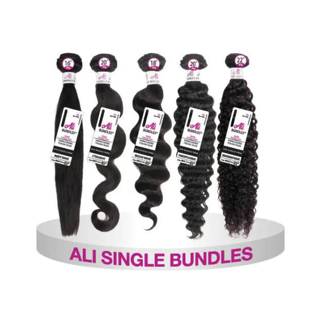 Brazilian 3 PCS Straight Bundles – ALI 100% Human Hair – Delivery Hair