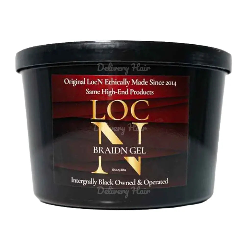 [Loc 'N] 64 oz Professional | Natural | Braiding Gel | Hold ...
